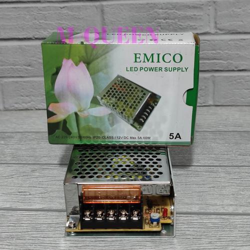 Jual TRAFO 5A TRAVO 5 AMPERE /ADAPTOR 5A /POWER SUPPLY 5A 12V LED STRIP ...