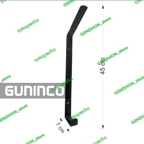 Jual BRACKET HELM BESI DINDING / RAK HELM / GANTUNGAN DINDING - Hitam ...