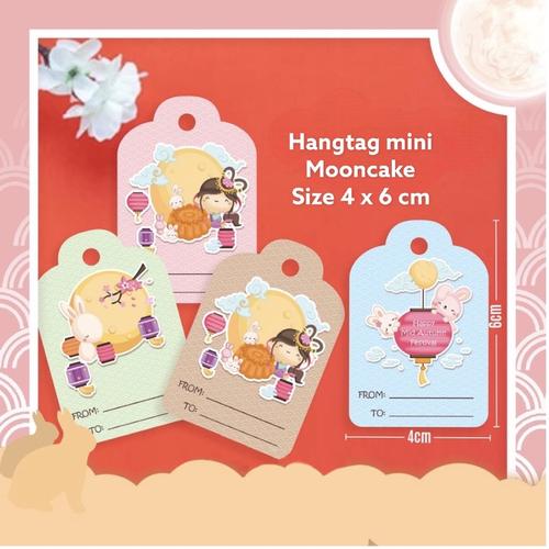 Jual Hang Tag Happy Mooncake Mid Autumn Festival Kartu Ucapan Mini 4x6 ...