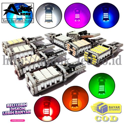 Jual Lampu Led Sein T10 45 LED Canbus Super Terang / Lampu Sen Dajjal ...
