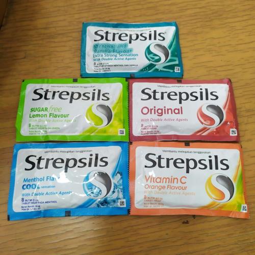 Jual Strepsil menthol&vanila sachet isi 8 butir permen - Kota Surabaya ...