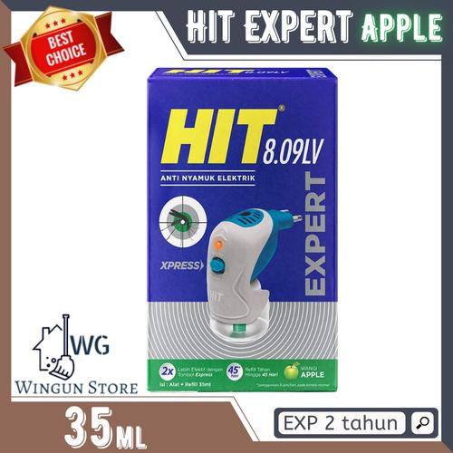 Promo HIT EXPERT ELEKTRIK APPLE 35 ml REFILL ALAT obat nyamuk 35ml ...