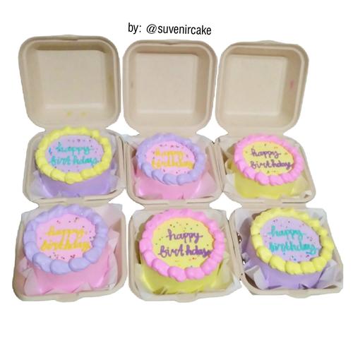 Jual Bento Cake/kue ulang tahun bento cake box/kue ultah bento cake box ...