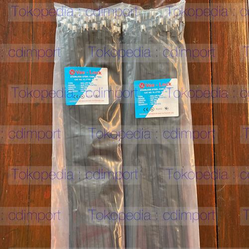 Jual Kabel Cable Ties Stainless PVC Coated Vee-Lock 4.6 x 500 mm ...