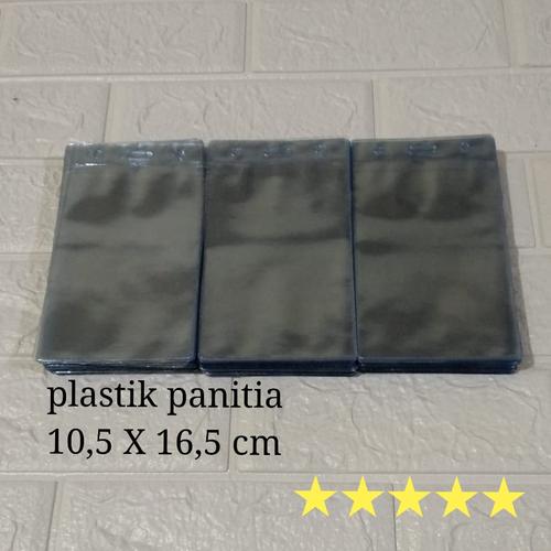 Jual Kantong Plastik Mika Cover Name Tag Panitia/ID CARD Ukuran 10.5 x ...