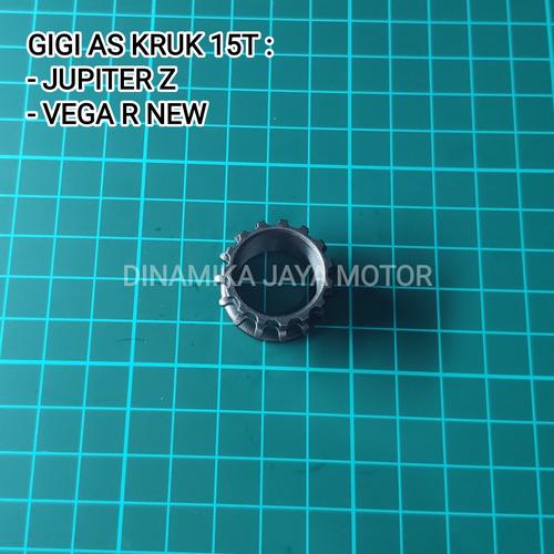 Jual GIGI GEAR SENTRIK TIMING KETENG BAWAH KRUK AS JUPITER Z VEGA R NEW ...