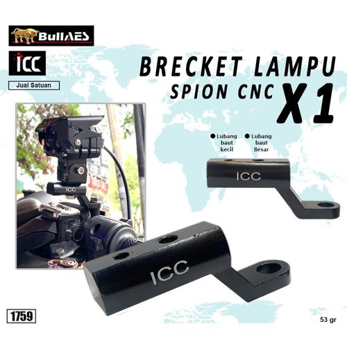 Jual Bracket Dudukan Lampu Tembak Breket Spion Motor - Jakarta Barat ...