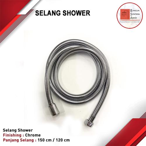 Jual SELANG SHOWER FLEXIBLE UNIVERSAL KUNINGAN / FLEKSIBEL SHOWER - 1,5 ...
