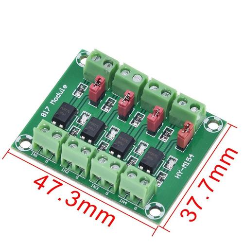 Jual PC817 2Ch 4Ch Optocoupler Isolation Board for PLC Arduinoo ...