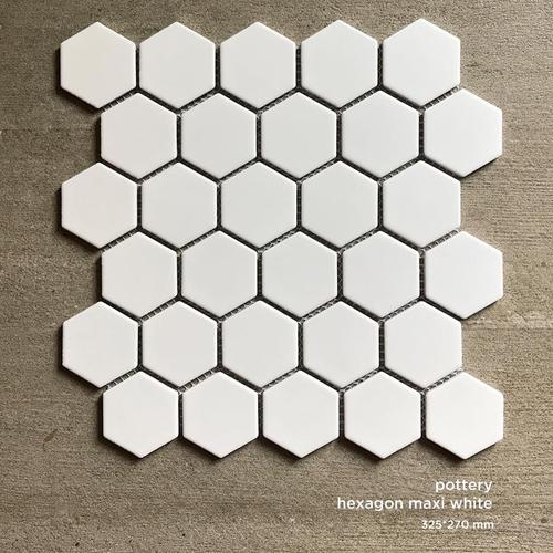 Jual Mozaik Dinding Dapur Minimalis Type Venus Pottery Hexagon Maxi ...