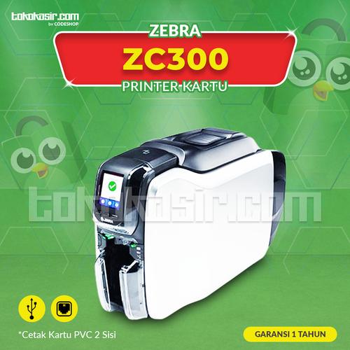 Jual Printer Cetak Kartu 2 Sisi Zebra ZC300 (Dual Side) - Kota Surabaya - Toko Kasir by Codeshop ...
