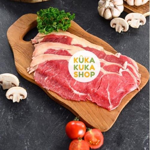Promo Daging Sapi Aus Striploin / Sirloin Aus Beef Slice Lean Meat ...