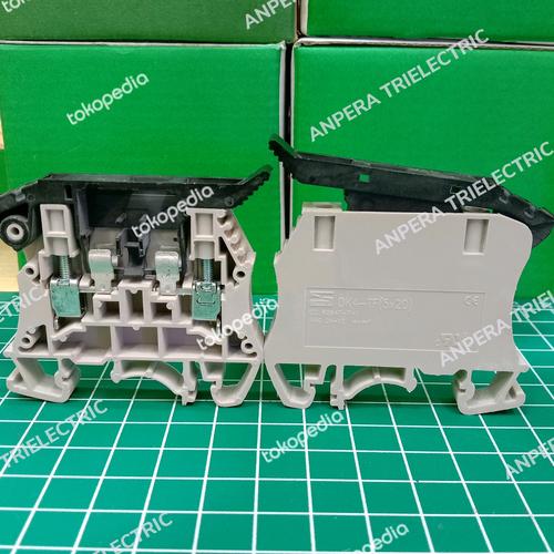 Jual TERMINAL BLOCK DINKLE DK4-TF(5×20) awg 24~12 4 mm² Made ini korea ...