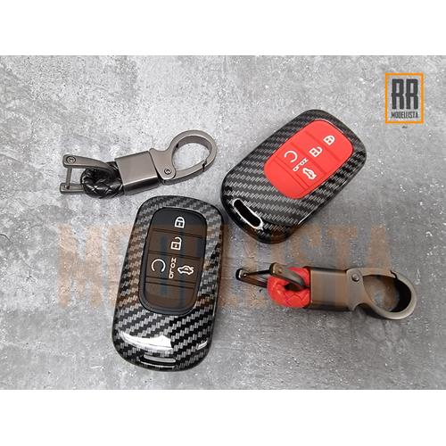 Jual Casing Kunci Mobil/Key Case Cover Honda HRV 2022/HRV Gen 2 Carbon ...