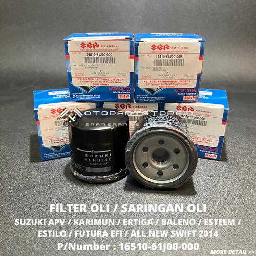 Jual FILTER OLI /SARINGAN OLI SUZUKI APV KARIMUN ERTIGA BALENO FUTURA ...