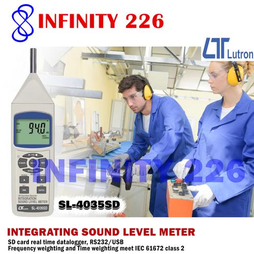 Jual Lutron SL-4035SD Integrating Sound Level Meter - Jakarta Barat - INFINITY Store 226 | Tokopedia