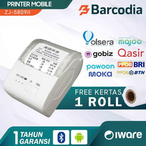 Jual PROMO MINI PORTABLE BLUETOOTH THERMAL RECEIPT PRINTER IWARE ZJ ... Jual PROMO MINI PORTABLE BLUETOOTH THERMAL RECEIPT PRINTER IWARE ZJ ...