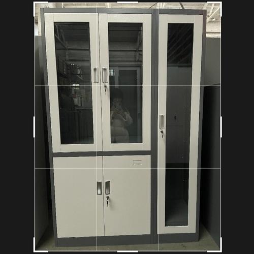 Jual LEMARI ARSIP 3PINTU PLAT KACA ukuran 120x40x185 - Kota Palembang ...