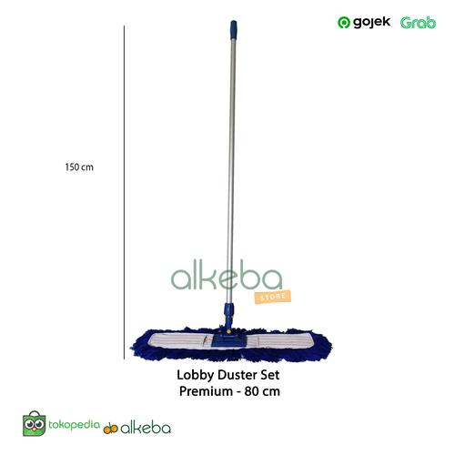 Jual LOBBY DUSTER SET 80 CM PREMIUM garis merah - Kota Bandung - alat ...