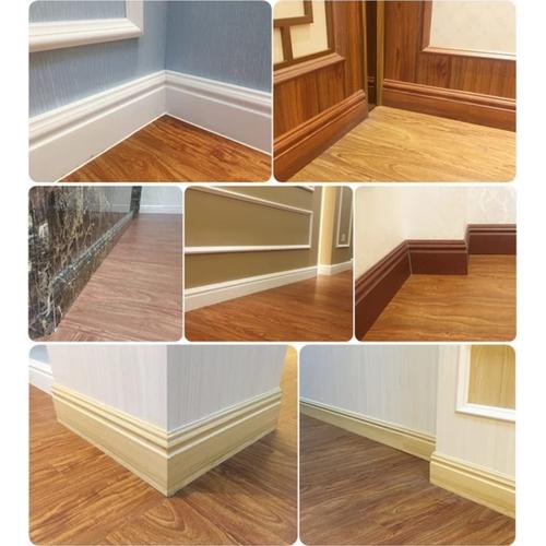 Jual PLINT PVC LIST LANTAI DINDING P 1.2 METER L 8CM KETEBALAN 1.2CM ...