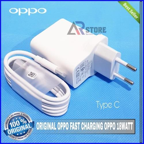 Promo Charger Oppo A32 A53 A52 A72 5G A72 A92 Type C Fast Charging 18W ...