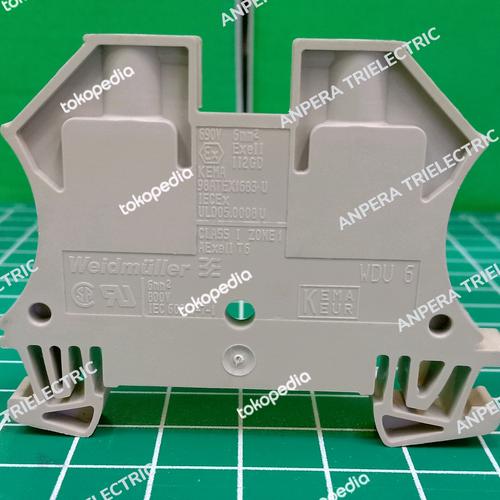 Jual WEIDMULLER TERMINAL BLOCK WDU 6 ukuran kabel 6mm² 800 V Terminal ...