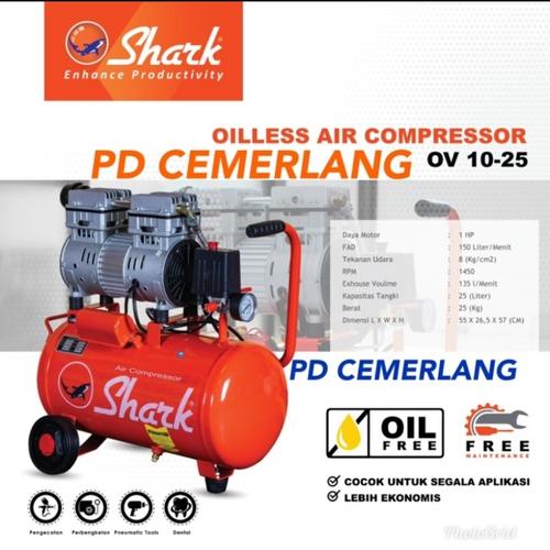 Jual Shark OV 1025 compressor silent oil less - Kota Tangerang - PD ...