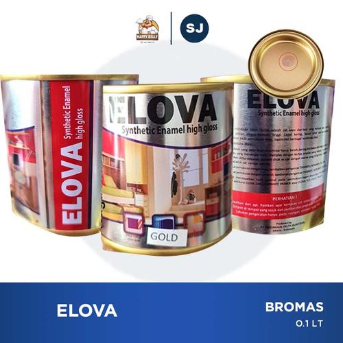 Jual CAT EMAS / CAT KAYU DAN BESI / CAT MINYAK WARNA EMAS / ELOVA ...