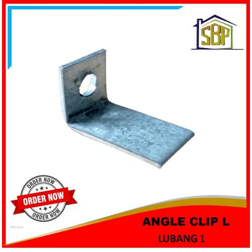 Jual Angle Angel Anjel Enjel Clip Klip L Siku L 1 lubang gantungan ...