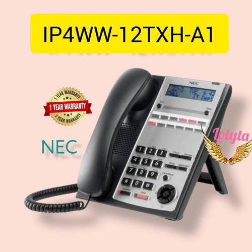 Jual IP4WW-12TXH-B1-TEL 12-Button Digital Telephone untuk ippbx NEC SL1000 - Jakarta Utara ...