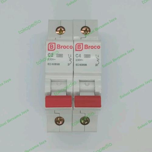 Jual mcb broco 2A/4A 1 phase 17302C/17304C - 2A - Jakarta Pusat ...