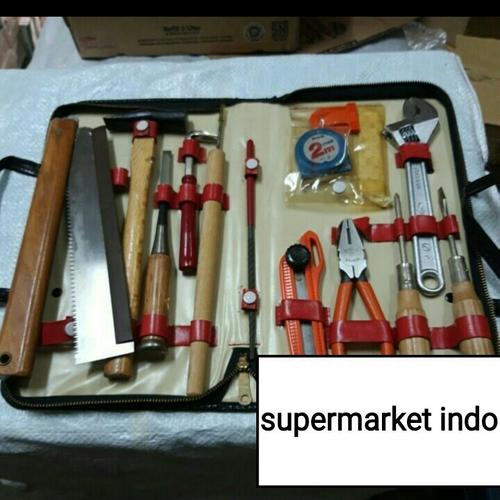 Jual SHELL Alat Toolkit Set 12 pc Tukang Kayu Asli Japan | Tool Kit ...
