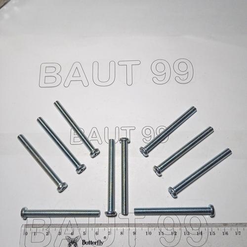 Jual 10 Pcs Baut Jp M6 x 60 Galvanis / Sekrup / Skrup Jp M6 x 60 - Kab. Klaten - baut 99 | Tokopedia