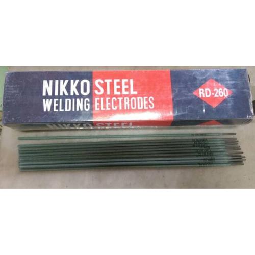 Jual NIKKO STEEL Kawat Las Baja Lunak RB-260 2.6mm 350mm 1pack 5kg ...