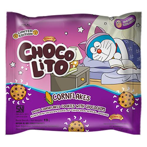 Jual Chocolito Biskuit Chocochip Doraemon Edition 19 gram - Rich Choco ...