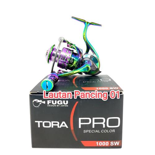 Jual Reel Pancing Fugu Tora Pro SW (Salt Water) 1000-6000 Power Handle ...