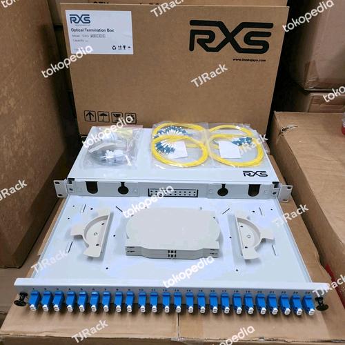 Jual otb 48 core LC singlemode Lengkap merek RXS ukuran 1U - Jakarta ...