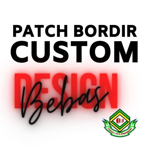 Jual Custom Patch Emblem Logo Bordir DESIGN BEBAS - 3 sampai 7 cm - Kab ...