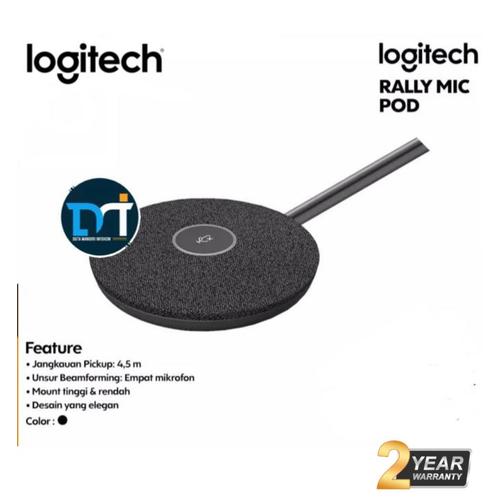 Promo Logitech RALLY MIC POD - Modular microphones with RightSound ...