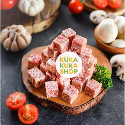 Jual Daging Sapi Beef Wagyu Saikoro Cubes Meltique FRESH CUT! - 500Gr ...
