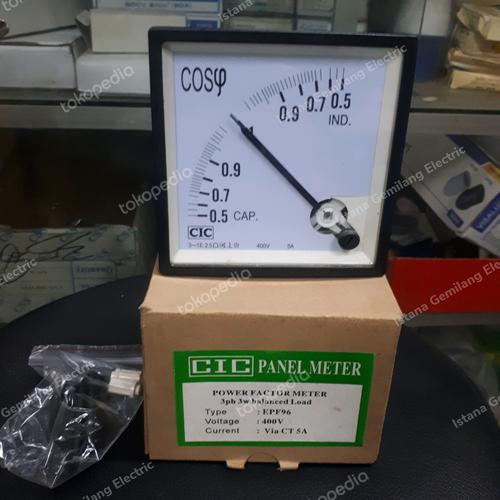 Jual COS PHI METER/POWER FACTOR EPF96 400V TYPE CIC - Jakarta Pusat - Istana Gemilang Electric ...
