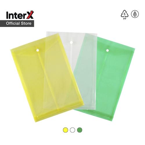 Promo InterX Map Kancing V w/ Spine Folio - Putih - Kab. Tangerang ...