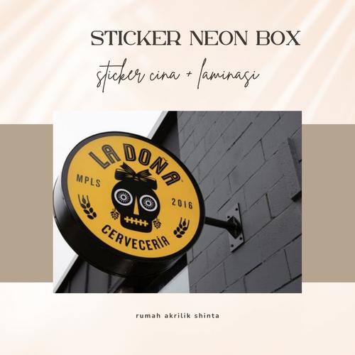 Jual Sticker cina plus laminasi| custom desain dan ukuran| - Kab ...