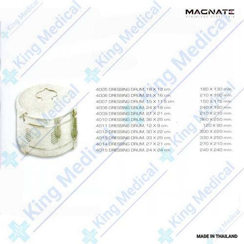 Jual Dressing Drum/Tromol Stainless Steel Magnate Thailand - 18 cm ...