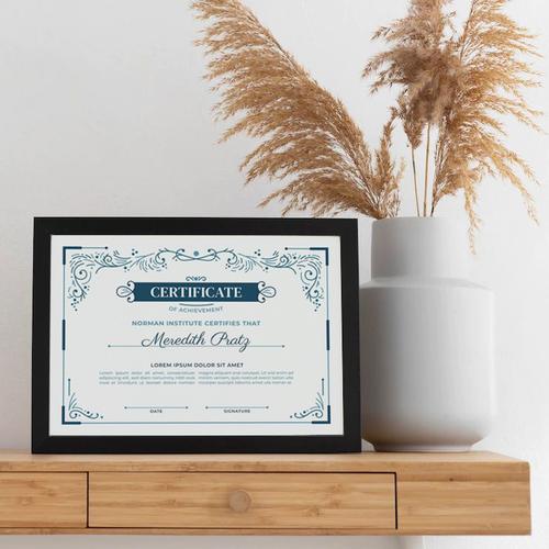 Jual FRAME BINGKAI SERTIFIKAT MOTIF MOTIF MINIMALIS WARNA HITAM PUTIH ...