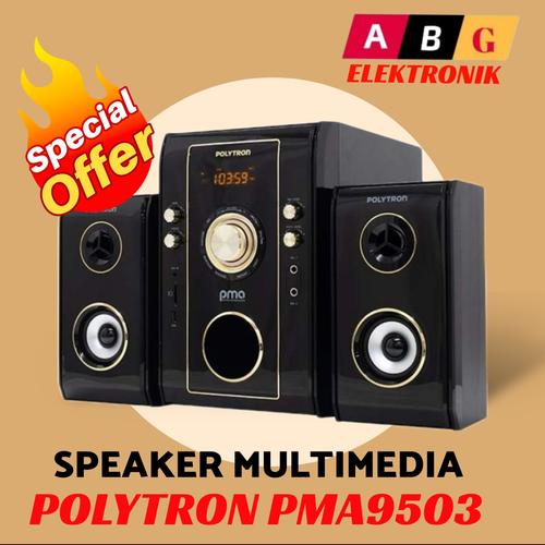 Jual POLYTRON PMA 9503 Speaker Aktif Multimedia Bluetooth & FM Radio - Kota Surabaya - ABG ...
