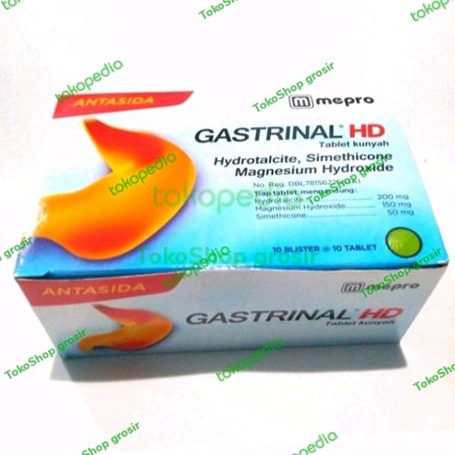 Jual Gastrinal hd tablet obat maag perbox 100 tablet - Jakarta Utara ...