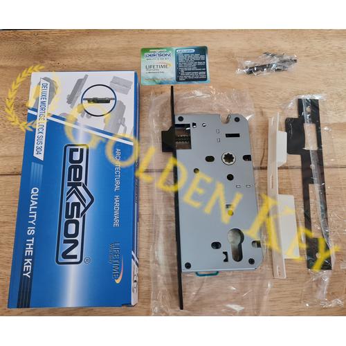 Jual Mortise Lock Dekson MTS IL DL 8685 Black Hitam Kunci Pintu Kayu ...
