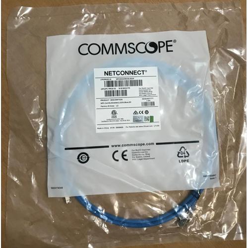 Jual AMP commscope Patchcord 7feet 2meter cat6A / patch cord cat6A ...