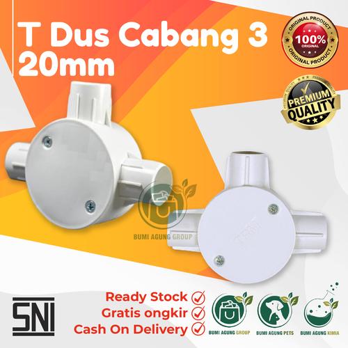 Jual T dus Tdus Tdos T dos tedus teedus teedos CABANG 3 20mm HIGH ...